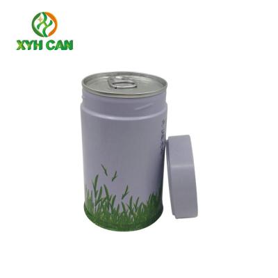 China ROHS Safety Inspection Decorative Storage Tea Metal Tinplate for Green Tea for sale