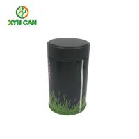 China Tea Tin Can Dome Lid Metal Tinplate Special Tea Tins Packaging For Bulk Packaging for sale