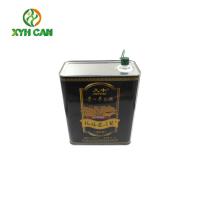 China Olive Oil Tin Can High Performance Square Printed Food Tin Box Oem Service for sale