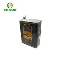 China Olive Oil Tin Can High Performance Square Printed Food Tin Box Oem Service for sale