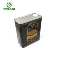 China Olive Oil Tin Can 350g Small Metal Tin Box CMYK PMS Color Printing Olive Oil Packaging Tin Can for sale