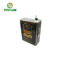 China Olive Oil Tin Can of Professional with Plug Lid 260ml - 300ml Customized Design for sale