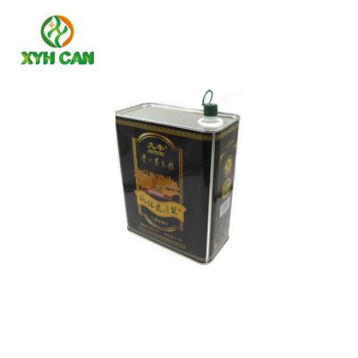 China Olive Oil Tin Can of Professional with Plug Lid 260ml - 300ml Customized Design for sale