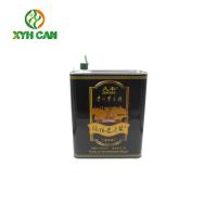 China Olive Oil Tin Can of Professional with Plug Lid 260ml - 300ml Customized Design for sale