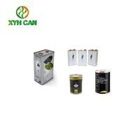 China Olive Oil Tin Can of 2.5l Empty Square Shape Food Grade Tin Box Packaging for sale