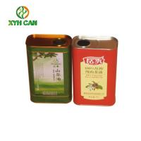 China Olive Oil Tin Can Commercial for Organic Flaxseed Oil packaging Cans 0.18-0.25 Mm Thickness for sale