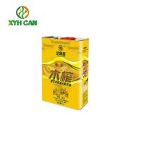 China Olive Oil Tin Can Commercial for Organic Flaxseed Oil packaging Cans 0.18-0.25 Mm Thickness for sale