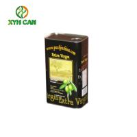 China Olive Oil Tin Can Commercial for Organic Flaxseed Oil packaging Cans 0.18-0.25 Mm Thickness for sale