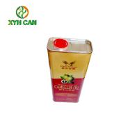 China Olive Oil Tin Can Tinplate Canned Food Carlsberg Silicone Oil Container for sale