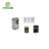 China Olive Oil Tin Can Tinplate Canned Food Carlsberg Silicone Oil Container for sale