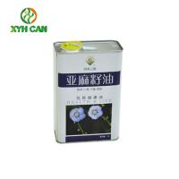 China Olive Oil Tin Can Tinplate Square Metal Customized Design Oem Service for sale