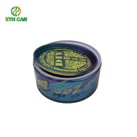 China Wax Tin Can 268g Flat Tin Container 0.21mm Tinplate For Car Wax Packaging for sale