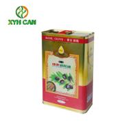 China Rectangular Tin Containers 260ml Empty Storage Box 0.18-0.25 mm Thickness for sale