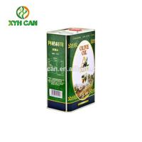 China Rectangular Tin Containers 260ml Empty Storage Box 0.18-0.25 mm Thickness for sale