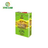 China Rectangular Tin Containers With Lid Glossy Lamination Printing for sale