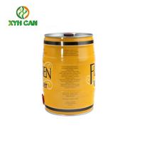 China Tin Cans for Beer High Performance Beer Tin Cans 5L Tin Cans Containers FDA Certifictaed for sale