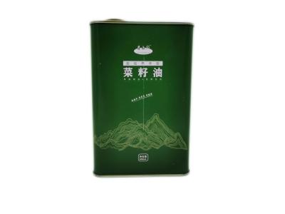 China ROHS Tinplate PMS Olive Oil Tin Container 0.25mm Thickness for sale