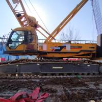 China Crawler 130t Mobile Crane Equipment For Bridge Construction  Xcmg Crawler Crane for sale