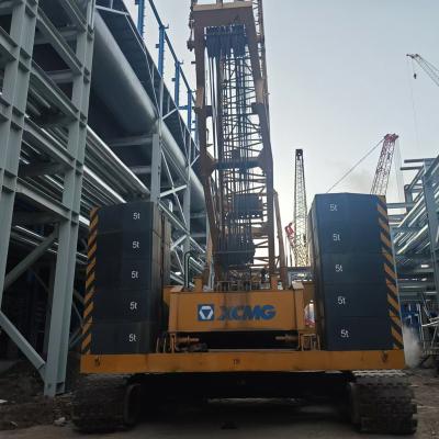 China Second Hand 200T Crawler Crane In Good Working Condition Hydraulic Crawler 1.5km/H - 3.0km/H for sale