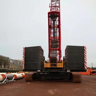 China 62m+42m Fixed Jib 320ton Crawler Crane  Improve Construction Efficiency for sale