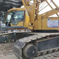 China Slewing Speed 1.5r/Min Construction Crawler Crane XGC350T For Lifting And Slewing for sale