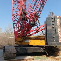 China Main boom length 36m~84m Used 400T Crawler Crane  HDB Load Table In Normal Engineering Use for sale