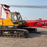 China Power Engineering Used Crawler Cranes 650 Tons For Construction. for sale