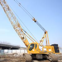 China 9m 18m Jib Length 100T Crawler Crane With Maximum Lifting Radius Of 60m for sale