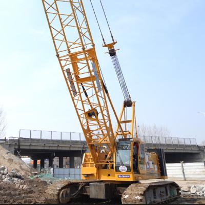 China 298kW Engine Power 100T Crawler Crane PLC Control System And 100000kg Operating Weight for sale