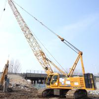China Second Hand 100T Crawler Crane 120m/Min Lifting Speed For Wind Farm for sale