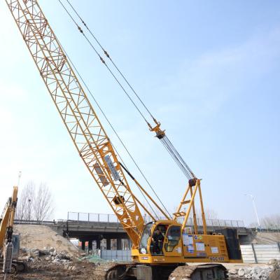 China Large Hydraulic Crawler Crane Equipment Handling 1.5km/H  Travel Speed for sale