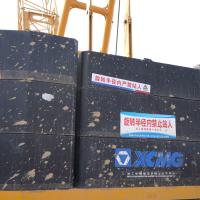 China Used 180T Hydraulic Crawler Crane XCMG In Port Operation for sale