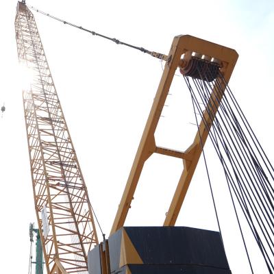 China 128/153kW 85T Used Crawler Crane 1.42km/H For Lifting Large Components Accurately for sale