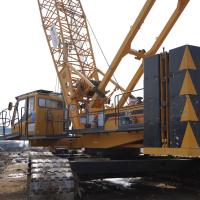 China XGC85 85T Second Hand Crawler Cranes With Wide Lifting Height And Range for sale