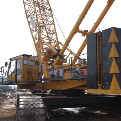 China XGC85 85T Second Hand Crawler Cranes With Wide Lifting Height And Range for sale