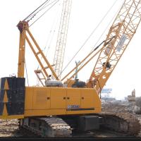 China Second Hand Crawler Cranes With 242 /2100 Kw/Rpm Engine Rated Power And 85 T Boom Crawler Crane for sale