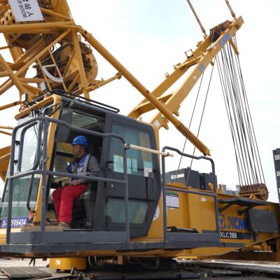 China Second Hand 260T Used Crawler Cranes 117m/Min Hositing Rope Speed XGC260 for sale