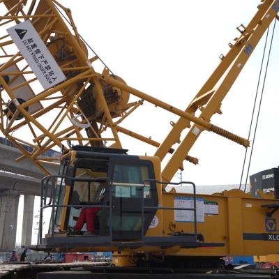 China Used 260T Mobile Crawler Crane 400 Feet Boom Length 1430t.m lifting moment for sale