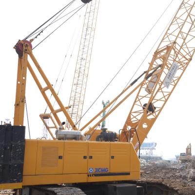 China High Altitude 220T Used Crawler Cranes / 1239t.M Boom Crawler Crane for sale