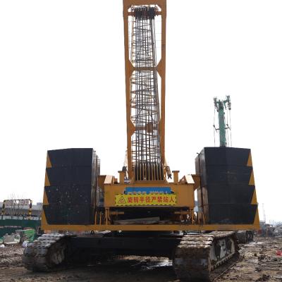 China Max Line Pull 200 KN Used Crawler Cranes With 200 Ton Capacity Crawler Crane Xcmg for sale