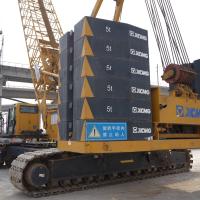 China XGC 300t Crawler Mounted Mobile Crane 19m-94m Main Boom Length High Performance Capabilities for sale