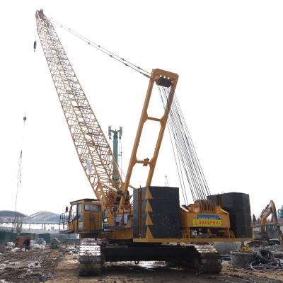 China Used Crawler Crane with 30% Maximum Gradeability 16-73m Main Boom Length and 175/220kw/RPm Rated Power for sale