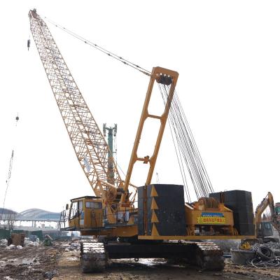 China Crawler Crane with Max Ground Pressure 0.9 Kg/cm2, Maximum Gradeability 40%, and Lifting Capacity 50 To 300 Tons for sale