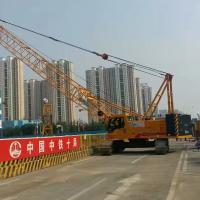 China Used Crawler Crane 450 KW Engine with 7~19m Jib Length for sale