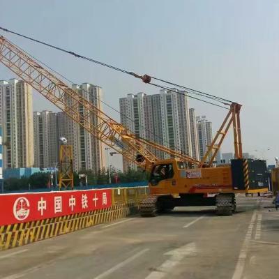 China Used Crawler Crane 450 KW Engine with 7~19m Jib Length for sale