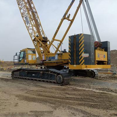 China Used Crawler Crane 450 KW Engine 7-19m Jib Length for sale