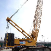 China High-Performance Hydraulic Crawler Crane with 3600kNm Tamping Capacity, 300 Tons Max Lifting Capacity, and 91 Meters Max Lifting Height for sale