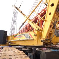 China Used Crawler Crane with 16-73m Main Boom Length 175/220kw/RPm Rated Power and 30% Maximum Gradeability for sale