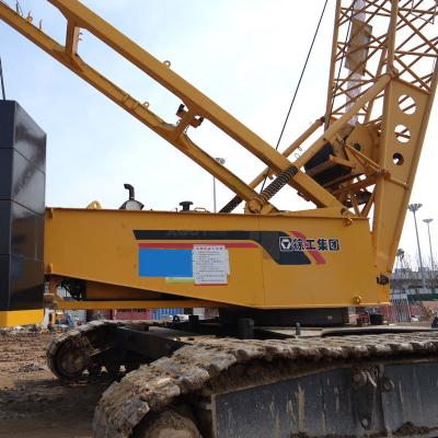 China Hydraulic Crawler Crane with Maximum Gradeability 40% Tamping Capacity 3600kNm and Slewing Speed 2.69rpn for sale