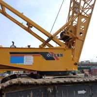 China Used Mobile Crane With Luffing Jib Up To 100 Meters Full Vision Cabin And 80 Km/h Travel Speed for sale